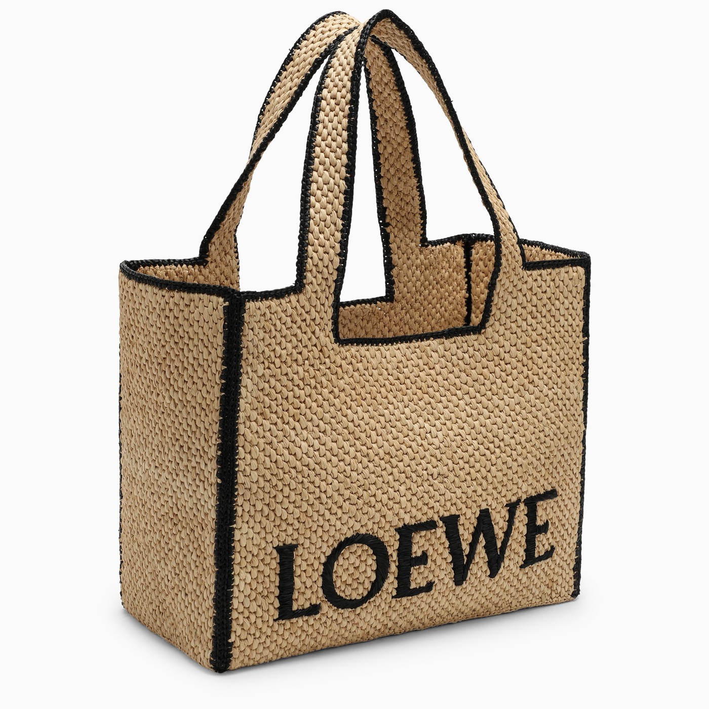 Loewe Natural LOEWE Font large Tote bag | TheDoubleF