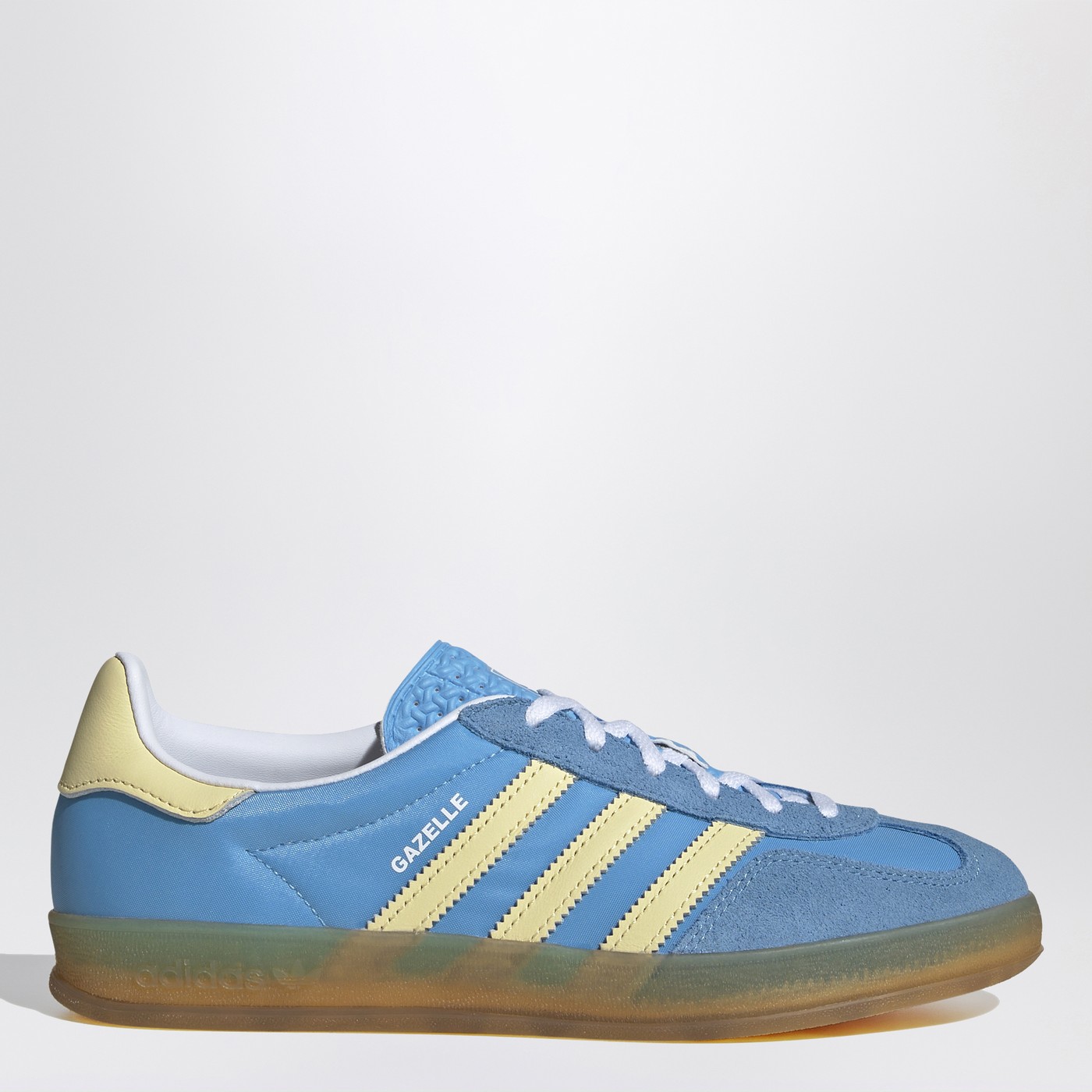adidas Originals Gazelle Indoor Light blue sneakers | TheDoubleF