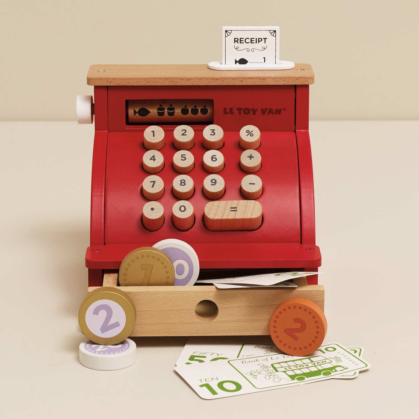 Le Toy Van Retro-style cash register | TheDoubleF