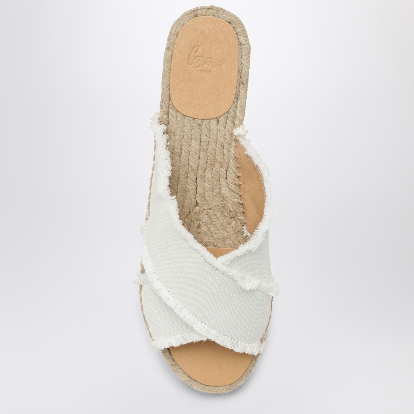 Castañer White Palmera slip-on | TheDoubleF
