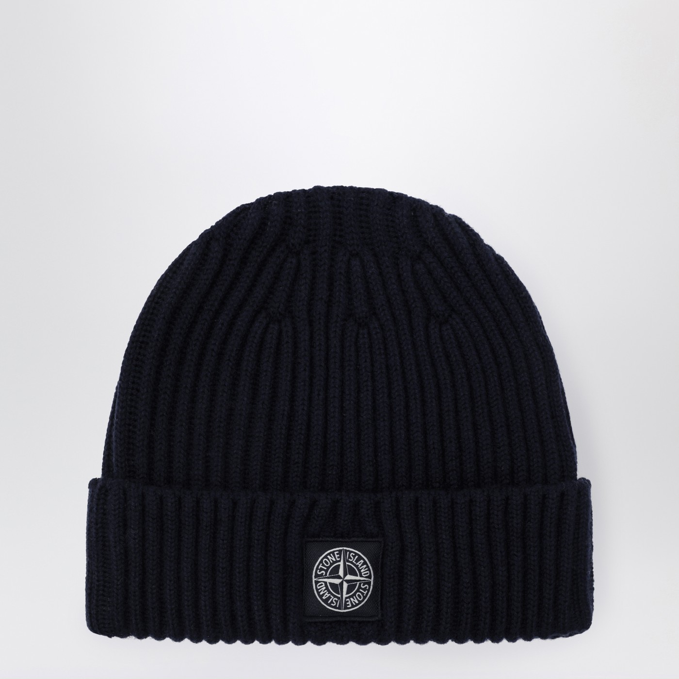 Stone Island Navy blue wool beanie | TheDoubleF
