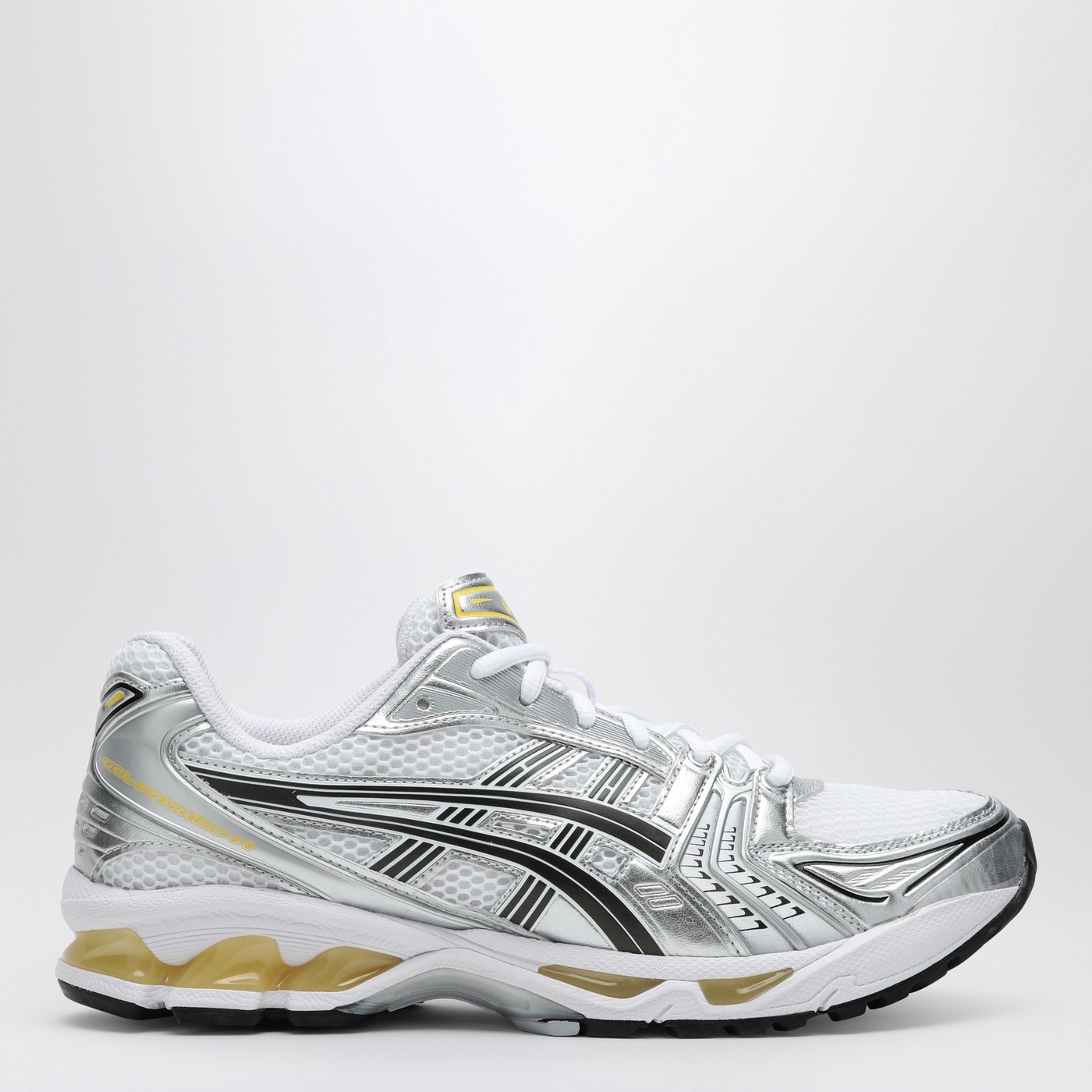 ASICS Low Sneaker Gel-Kayano 14 white/yellow | TheDoubleF