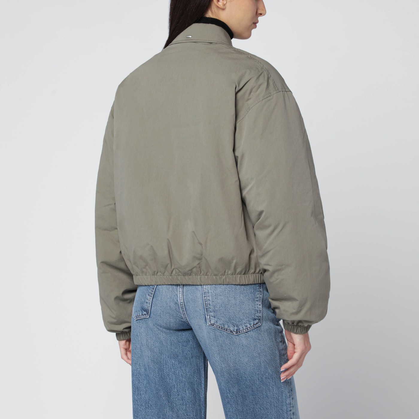 Our Legacy Sage green bomber jacket with zip | TheDoubleF