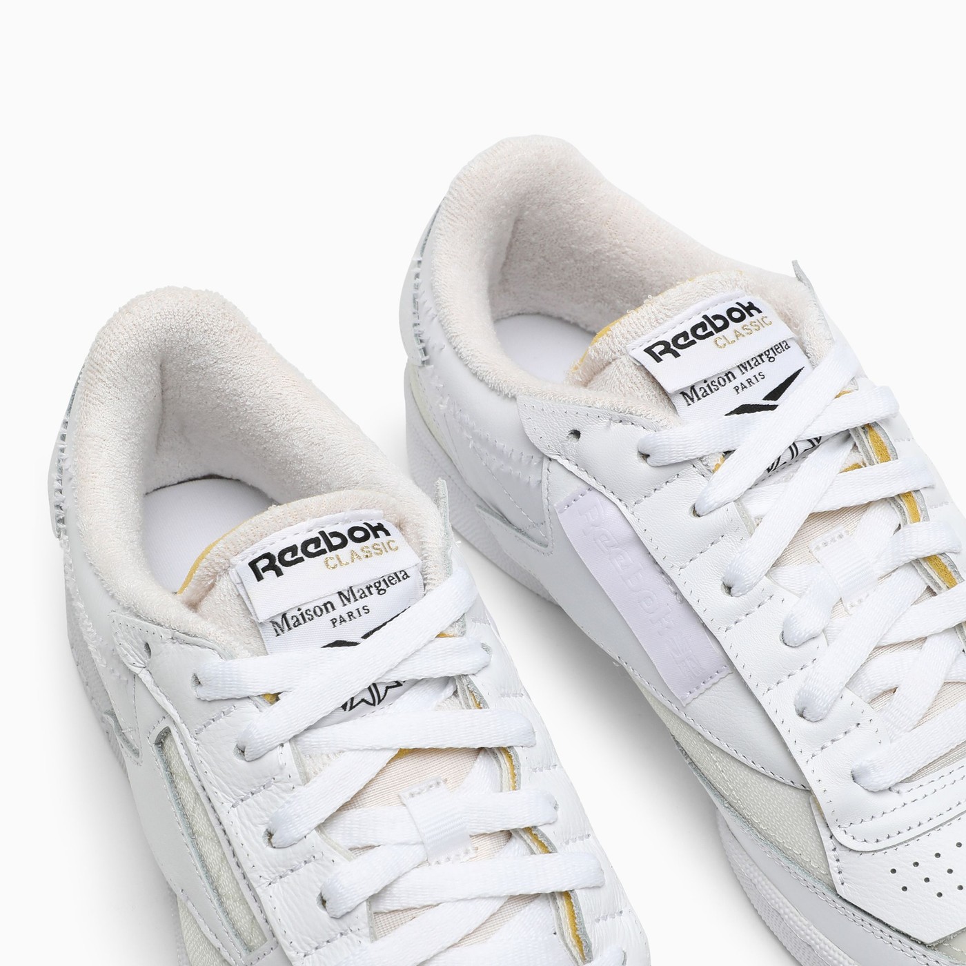 Maison Margiela x Reebok White Club C Memory Of sneakers | TheDoubleF