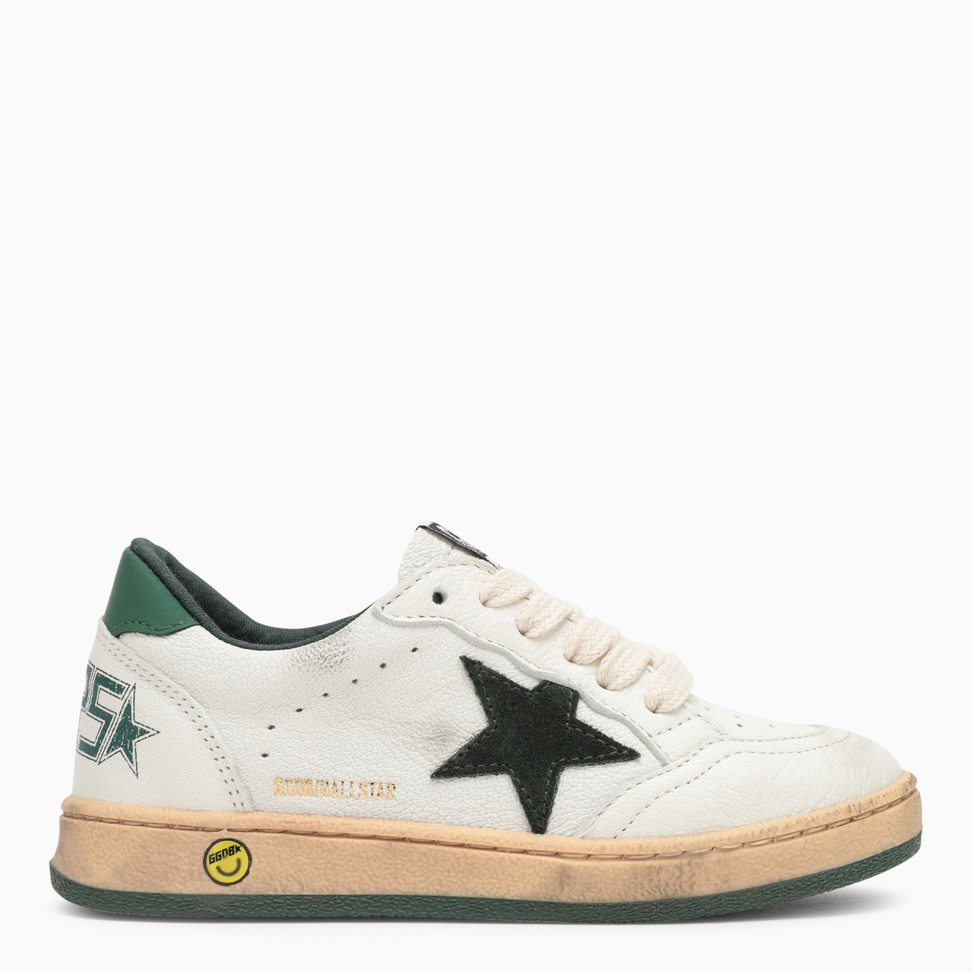 Golden Goose Ball Star white/green trainer | TheDoubleF