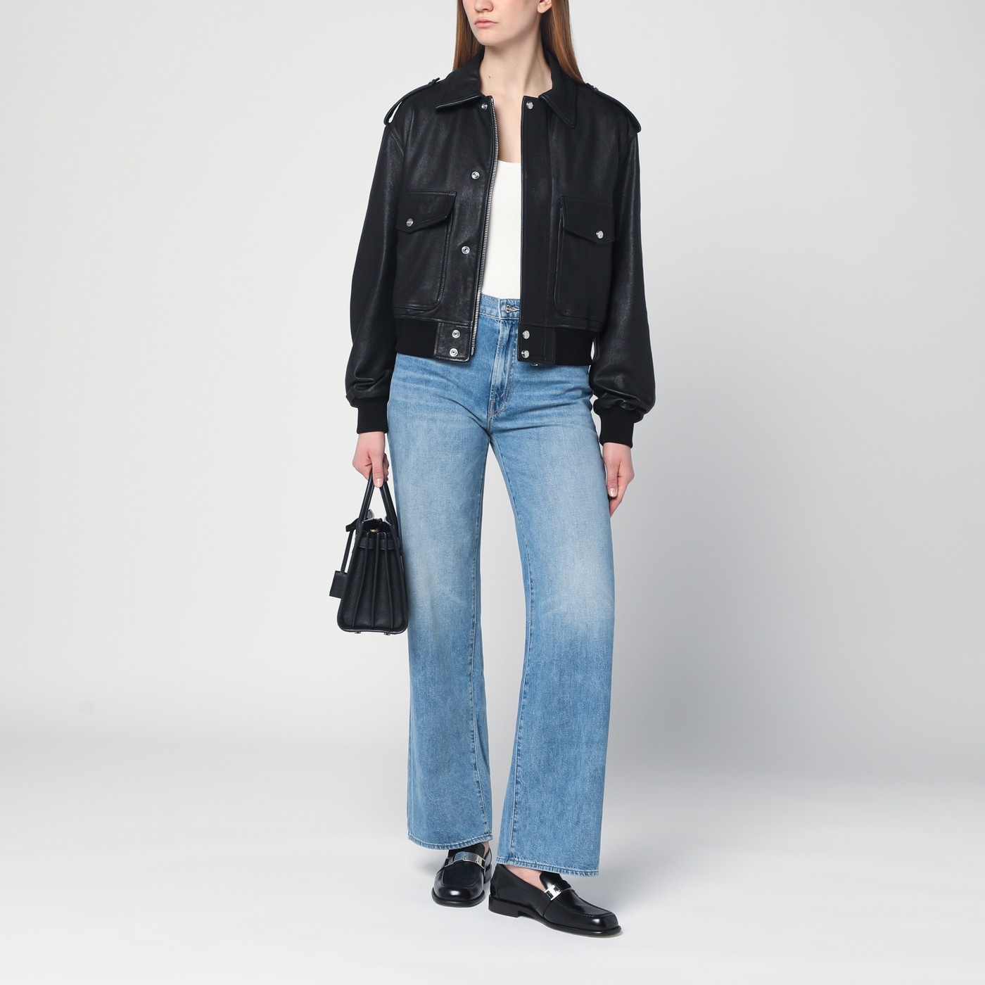 Mother Jean The Dodger Sneak bleu clair délavé | TheDoubleF