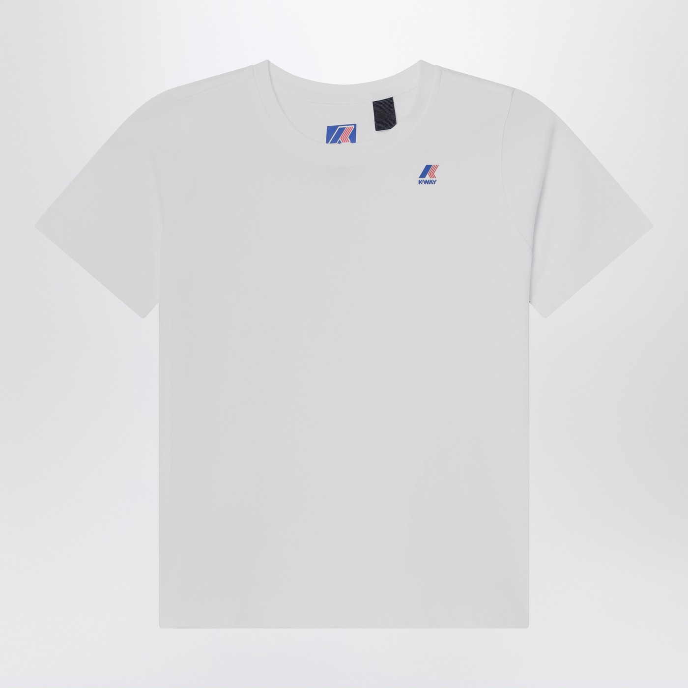 K-Way White Edouard T-shirt in cotton | TheDoubleF
