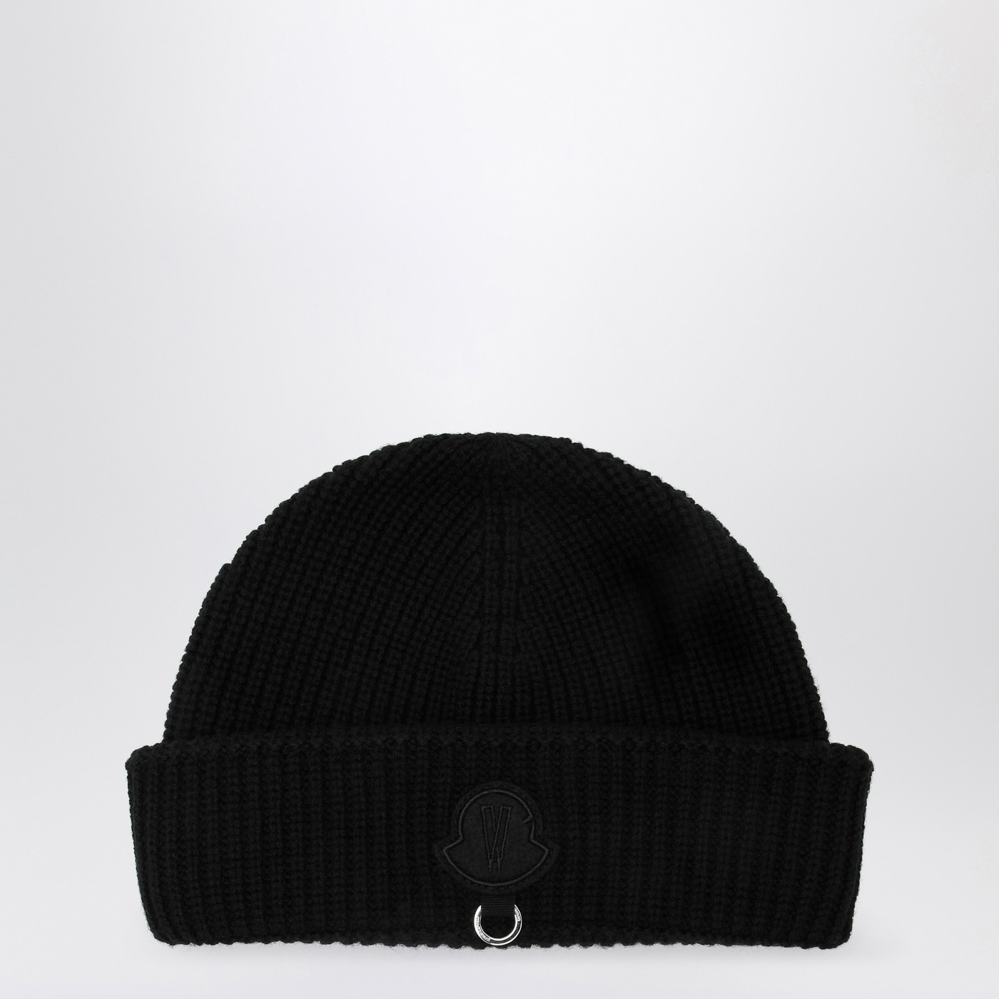 Moncler X Willow Smith Black virgin wool bonnet | TheDoubleF