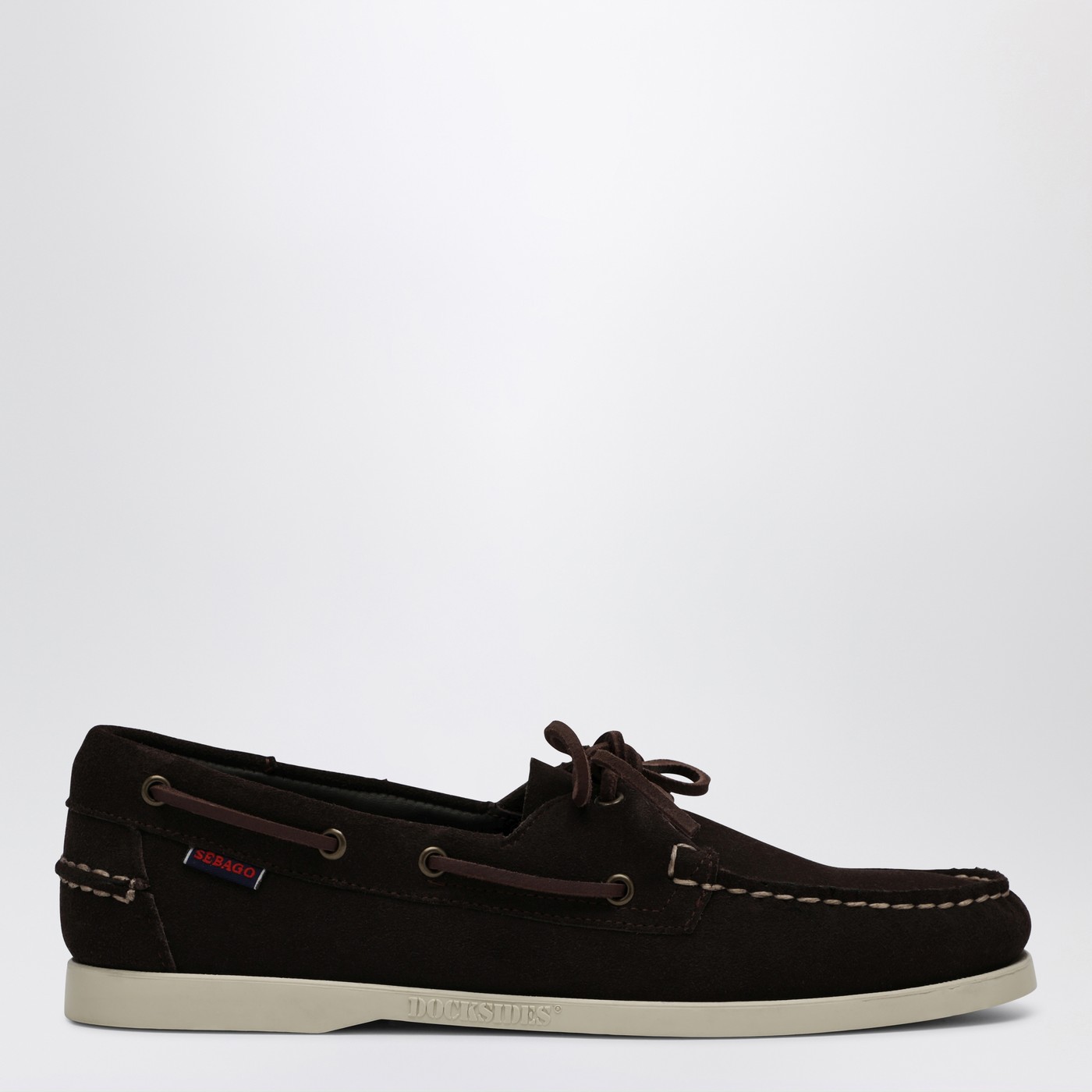Sebago Portland Flesh Out loafer brown in suede | TheDoubleF