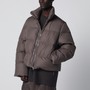 Moncler + Rick Owens Piumino con zip color fango | TheDoubleF