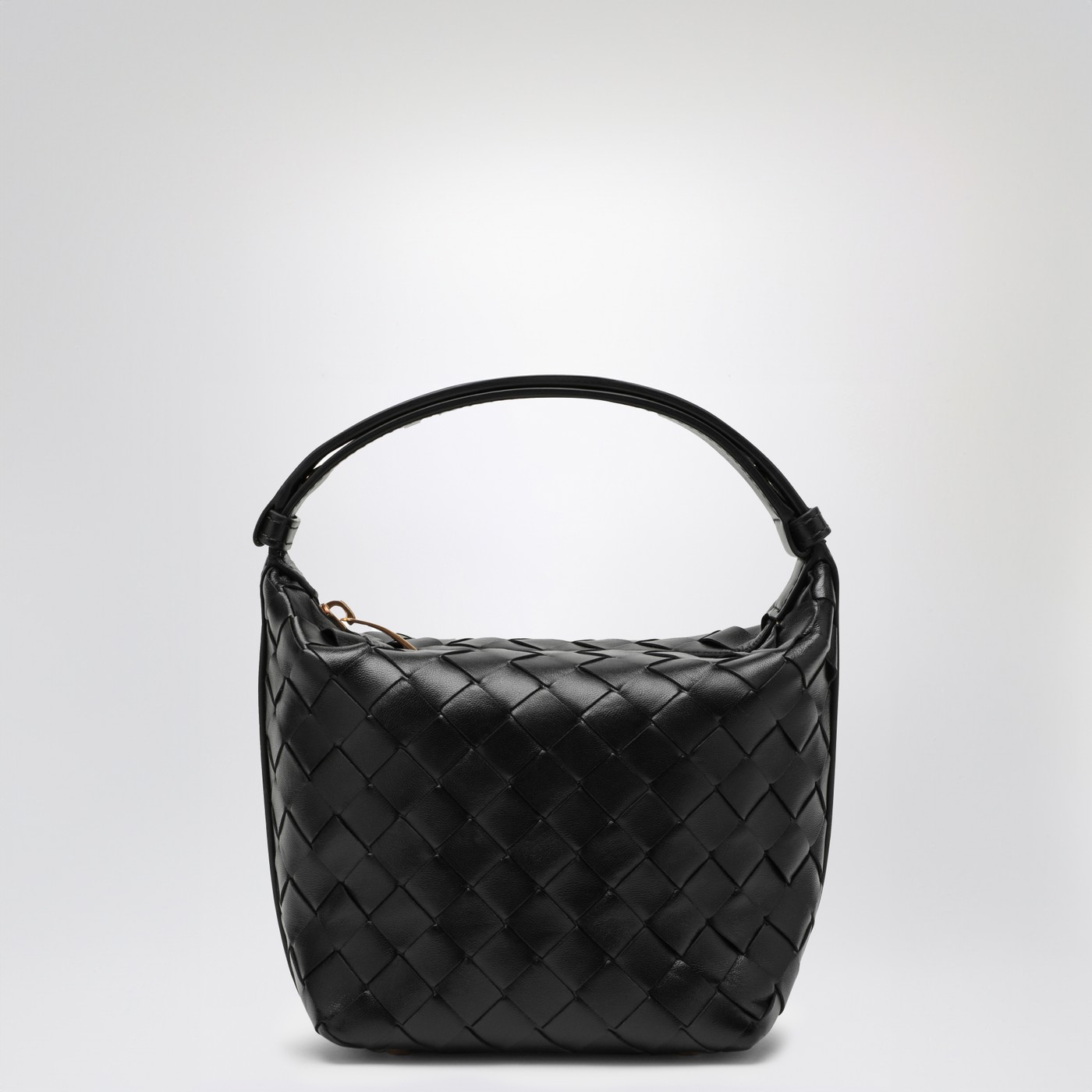 Bottega Veneta Borsa a mano Candy Wallace nera | TheDoubleF