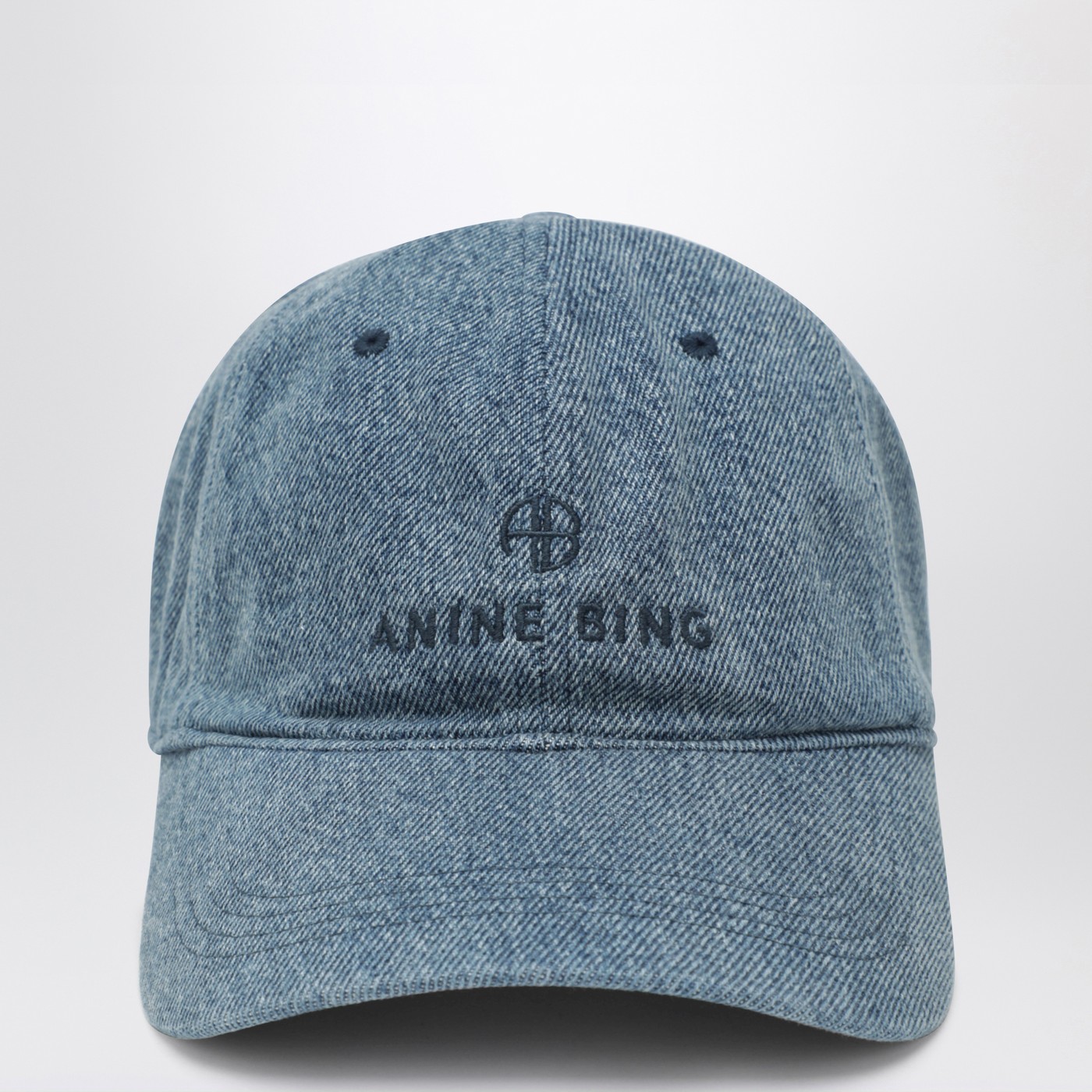 ANINE BING Blue denim baseball cap | TheDoubleF
