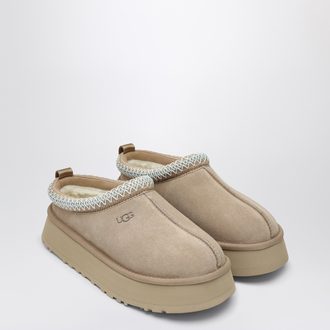 UGG Tasman sand-coloured slipper | TheDoubleF