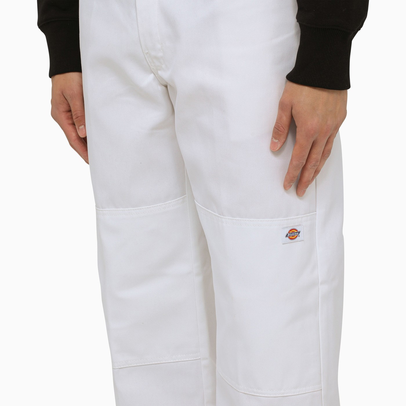 Dickies White Straight Leg Trousers Thedoublef