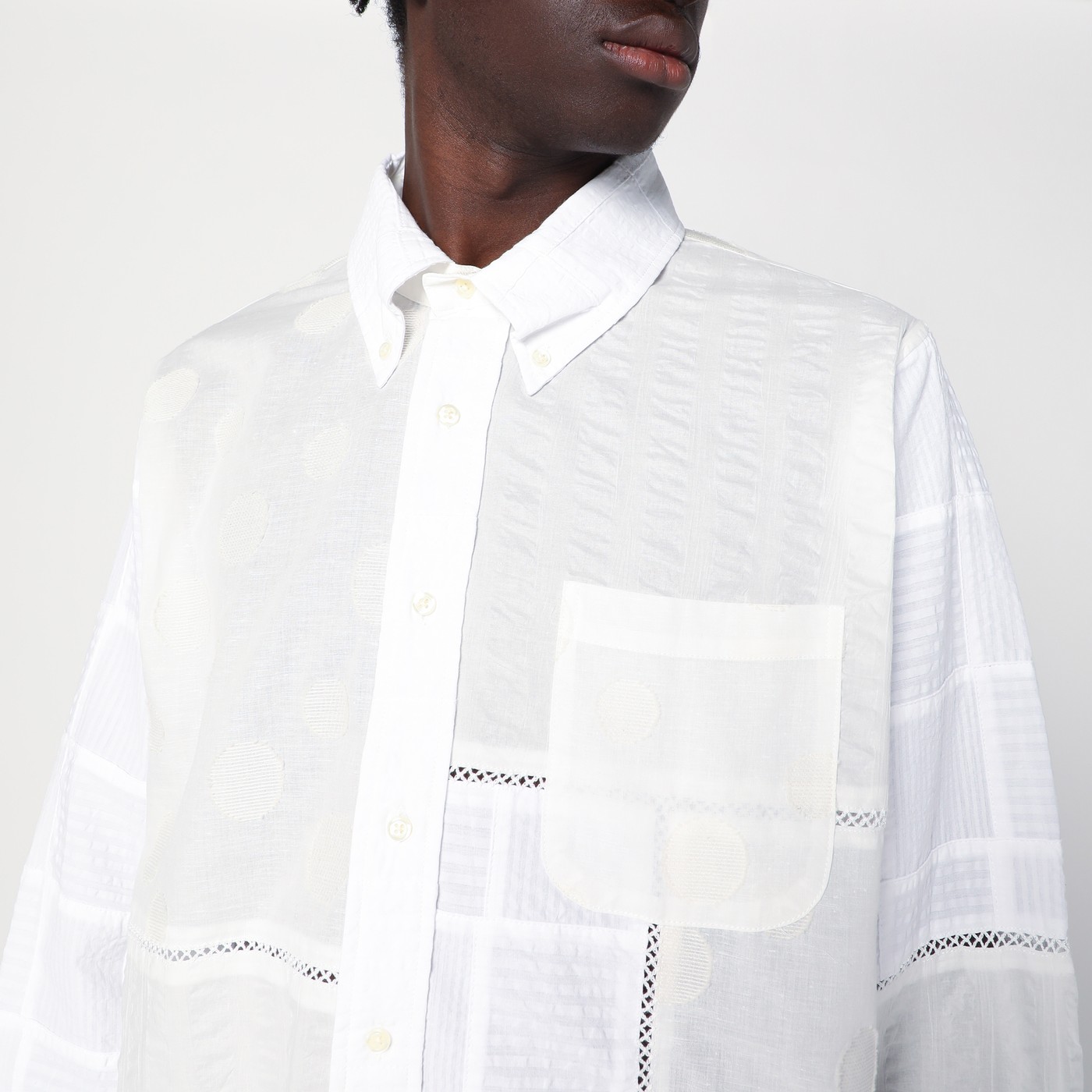 Brain Dead White shirt Brooks Brothers X Brain Dead | TheDoubleF