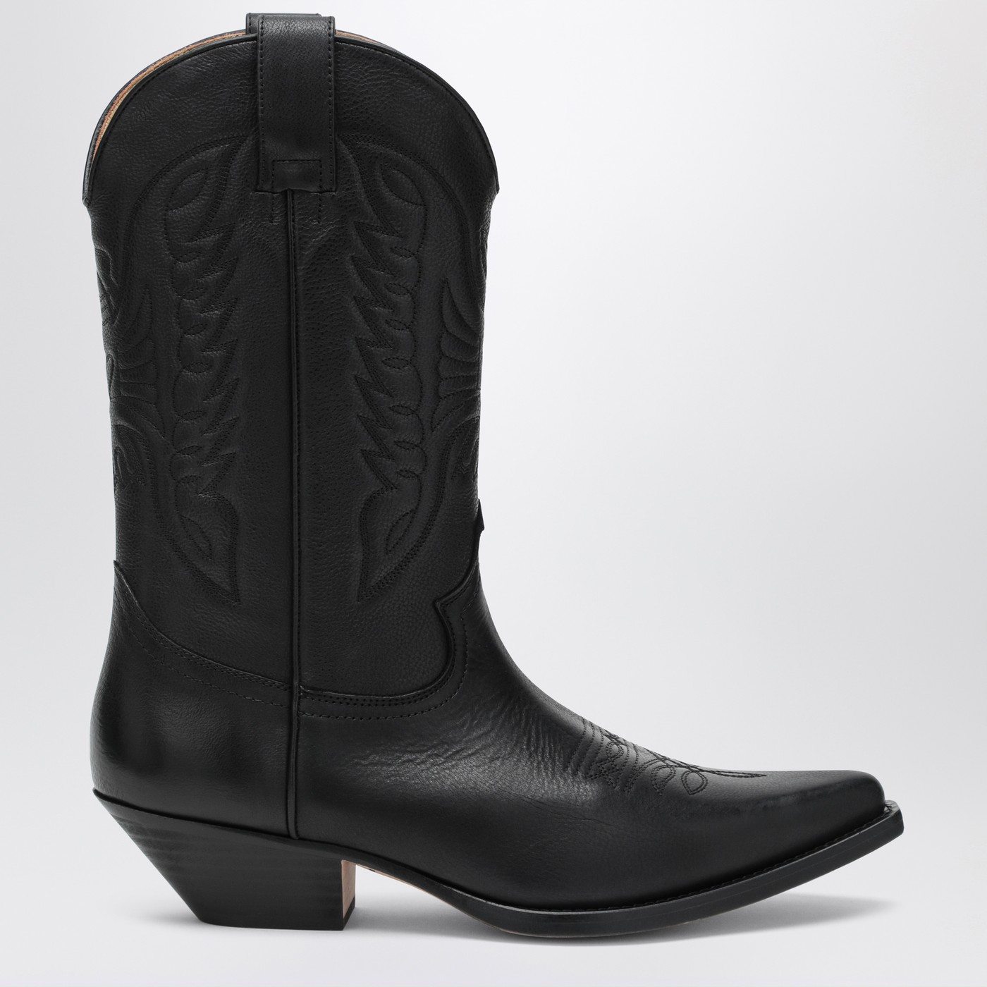 MM6 Maison Margiela Black Florence cowboy boots | TheDoubleF