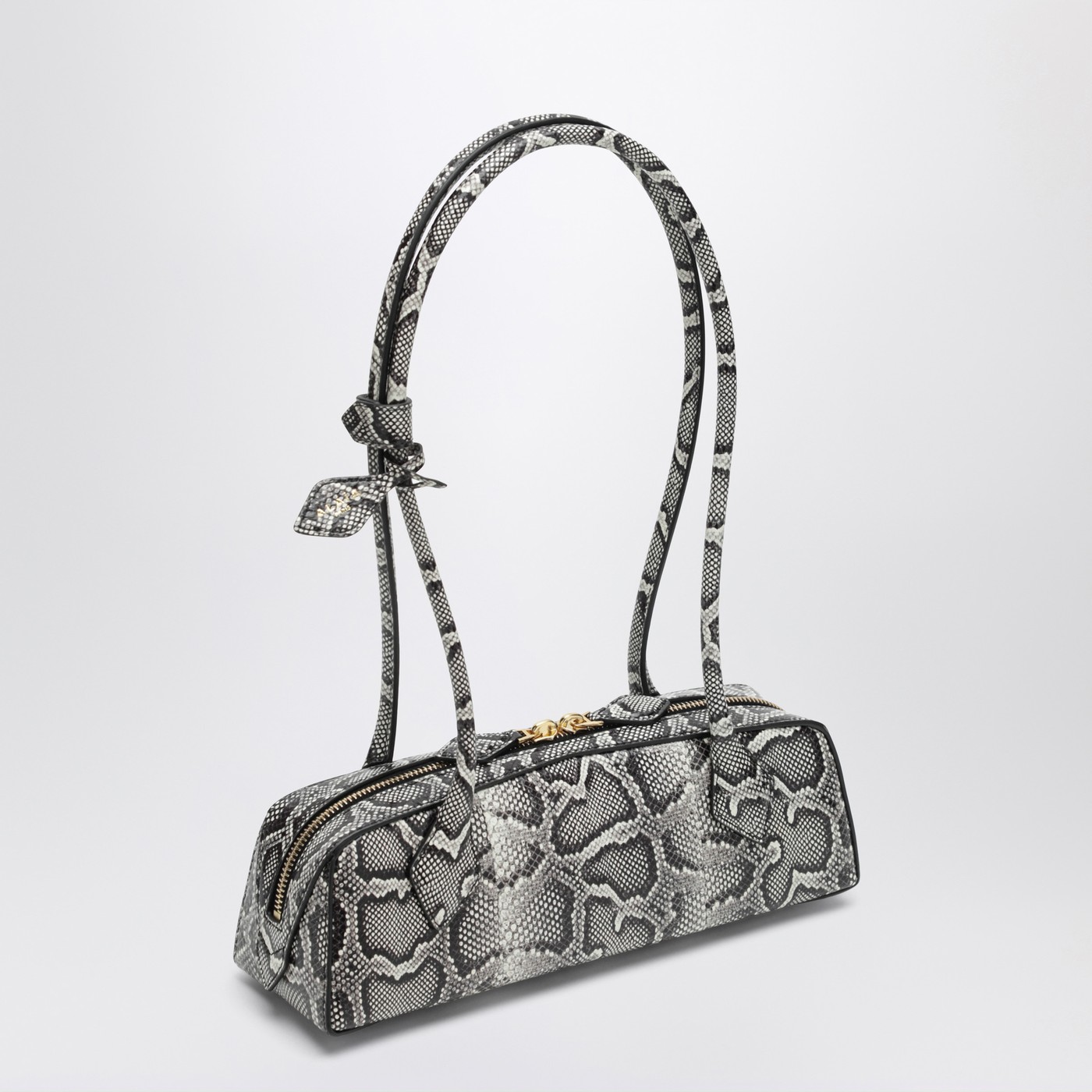 Alaïa Python-print leather small Le Teckel bag | TheDoubleF