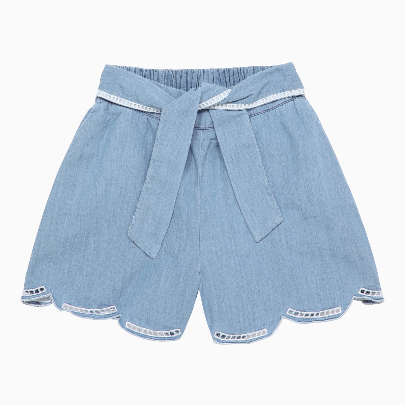 Chloé Light blue denim shorts | TheDoubleF