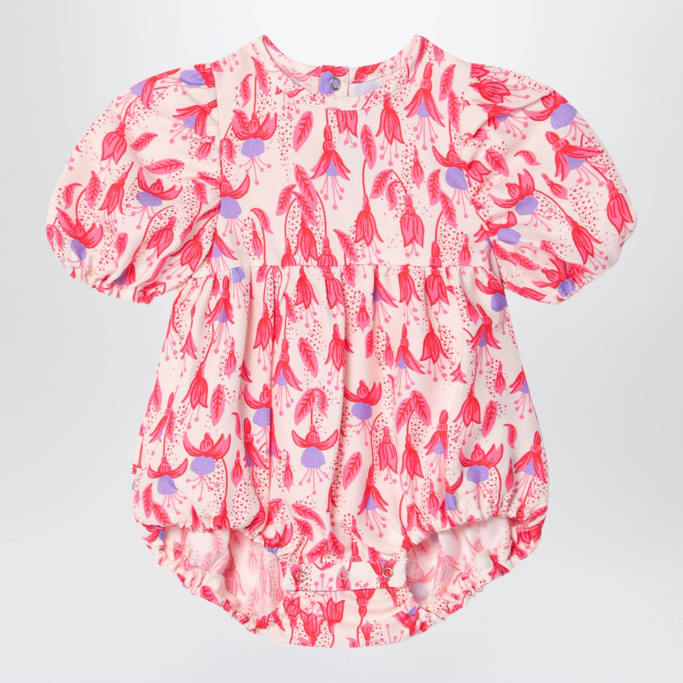 Mini Rodini Body con fantasia rossa in cotone organico | TheDoubleF