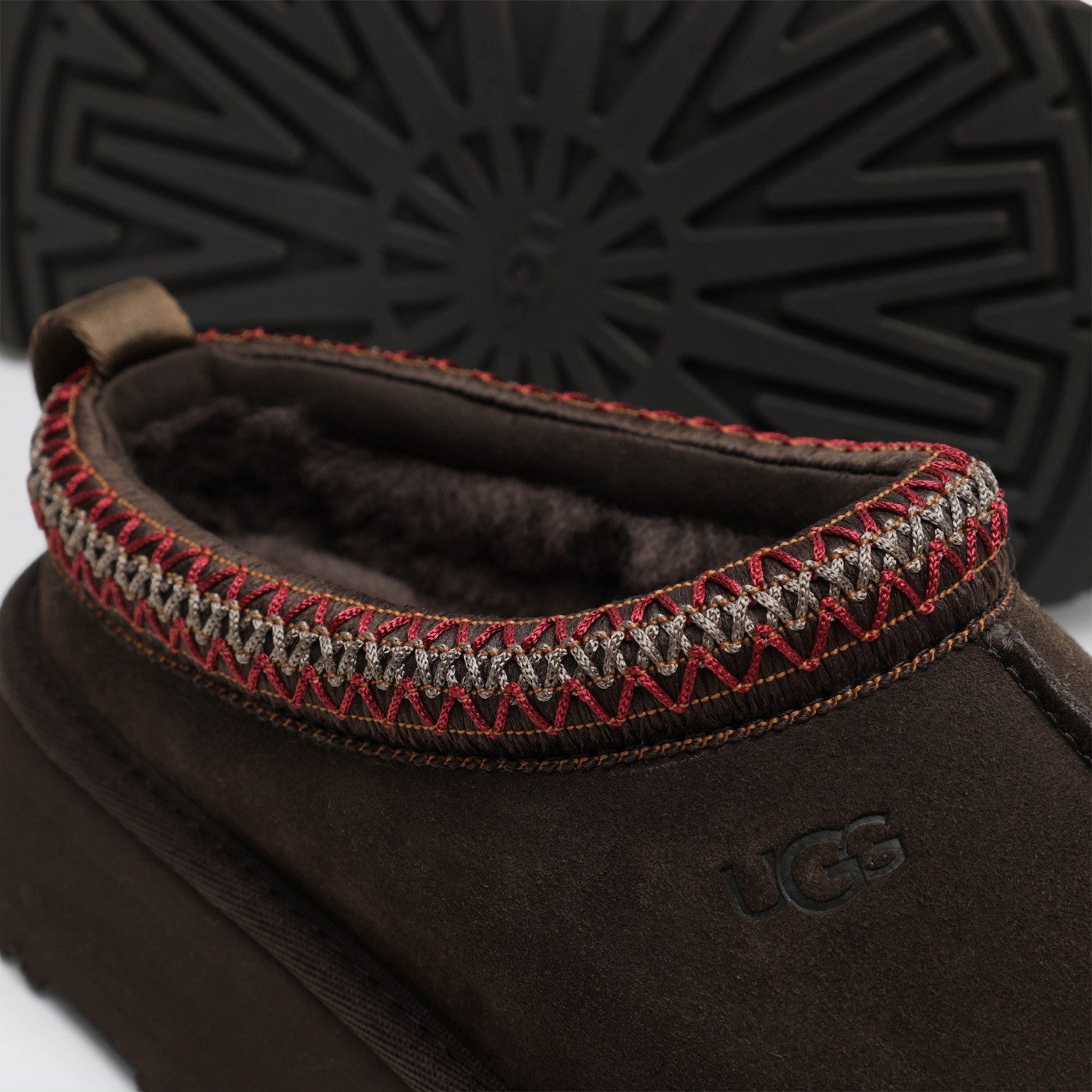UGG Brown suede Tazz slippers | TheDoubleF