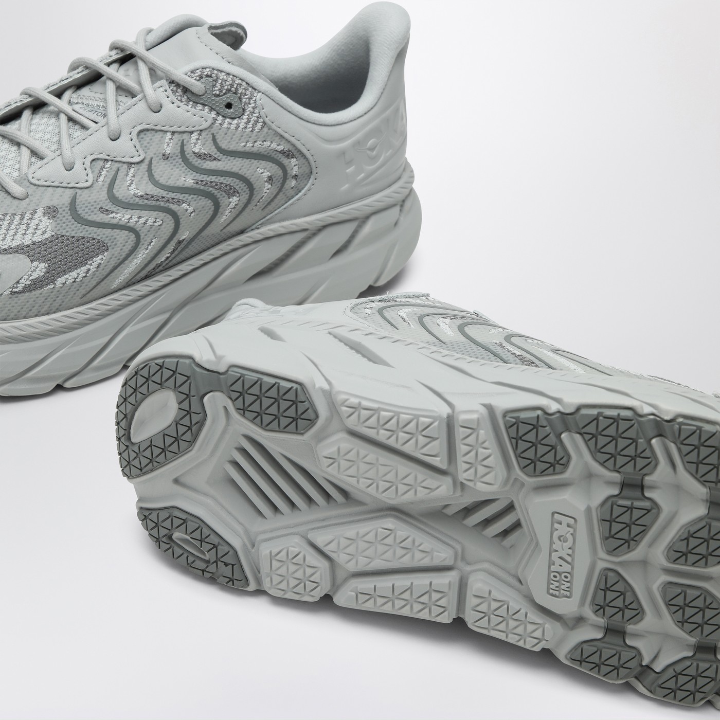 Hoka One One Grey sneakers Clifton LS 1141550 | TheDoubleF