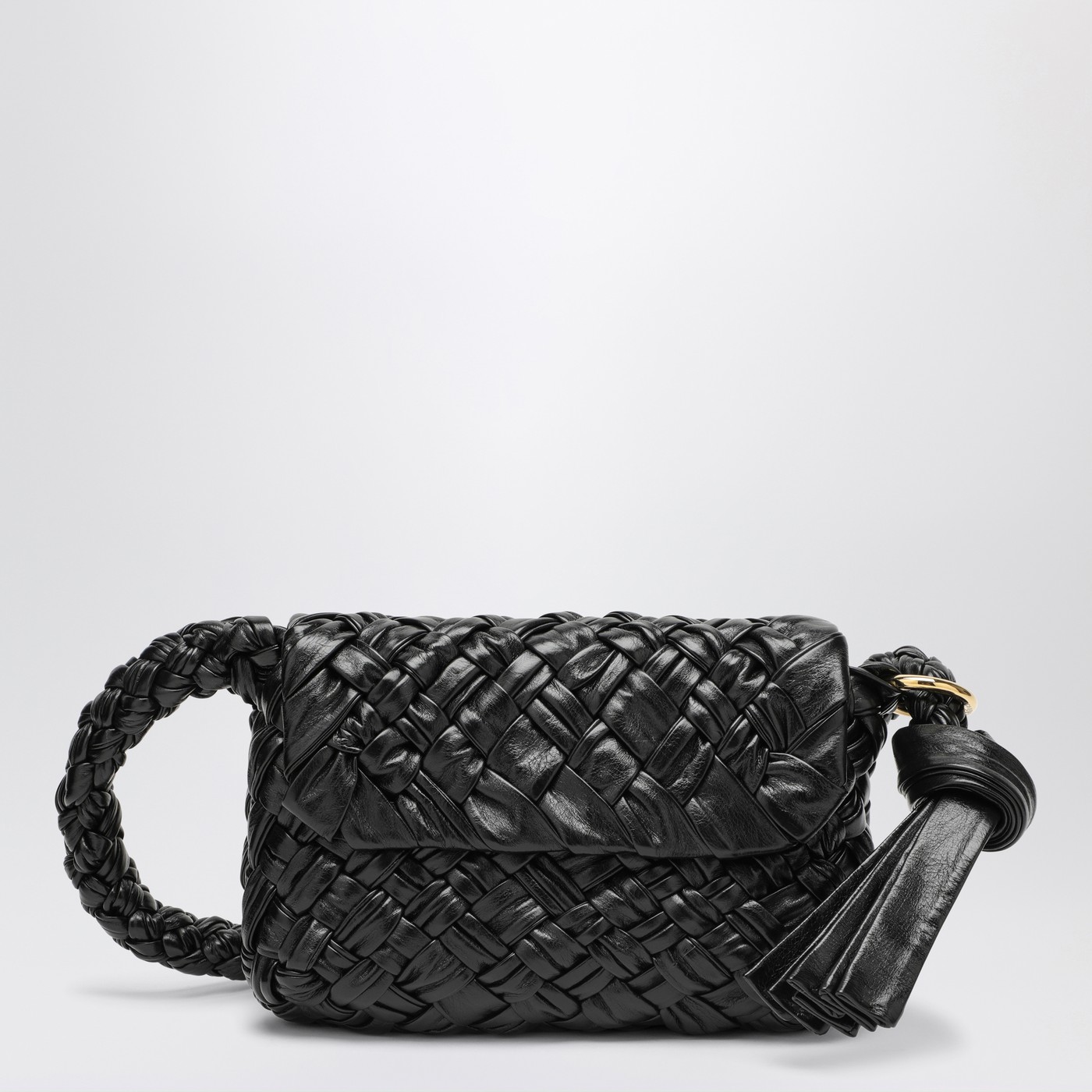 Bottega Veneta Kalimero City black leather bag | TheDoubleF