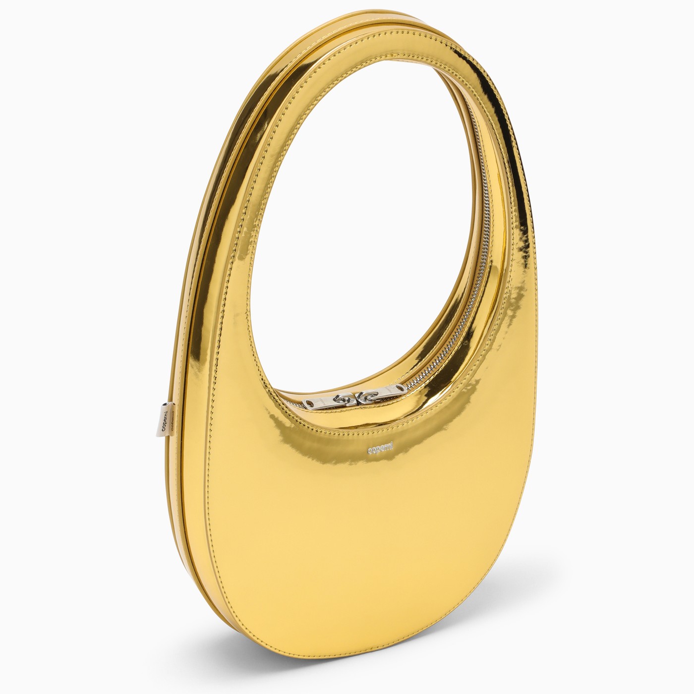 COPERNI Gold patent leather Swipe Bag | TheDoubleF