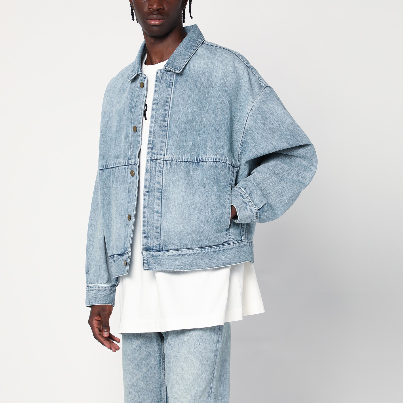 Fear of God Light blue denim Trucker jacket | TheDoubleF
