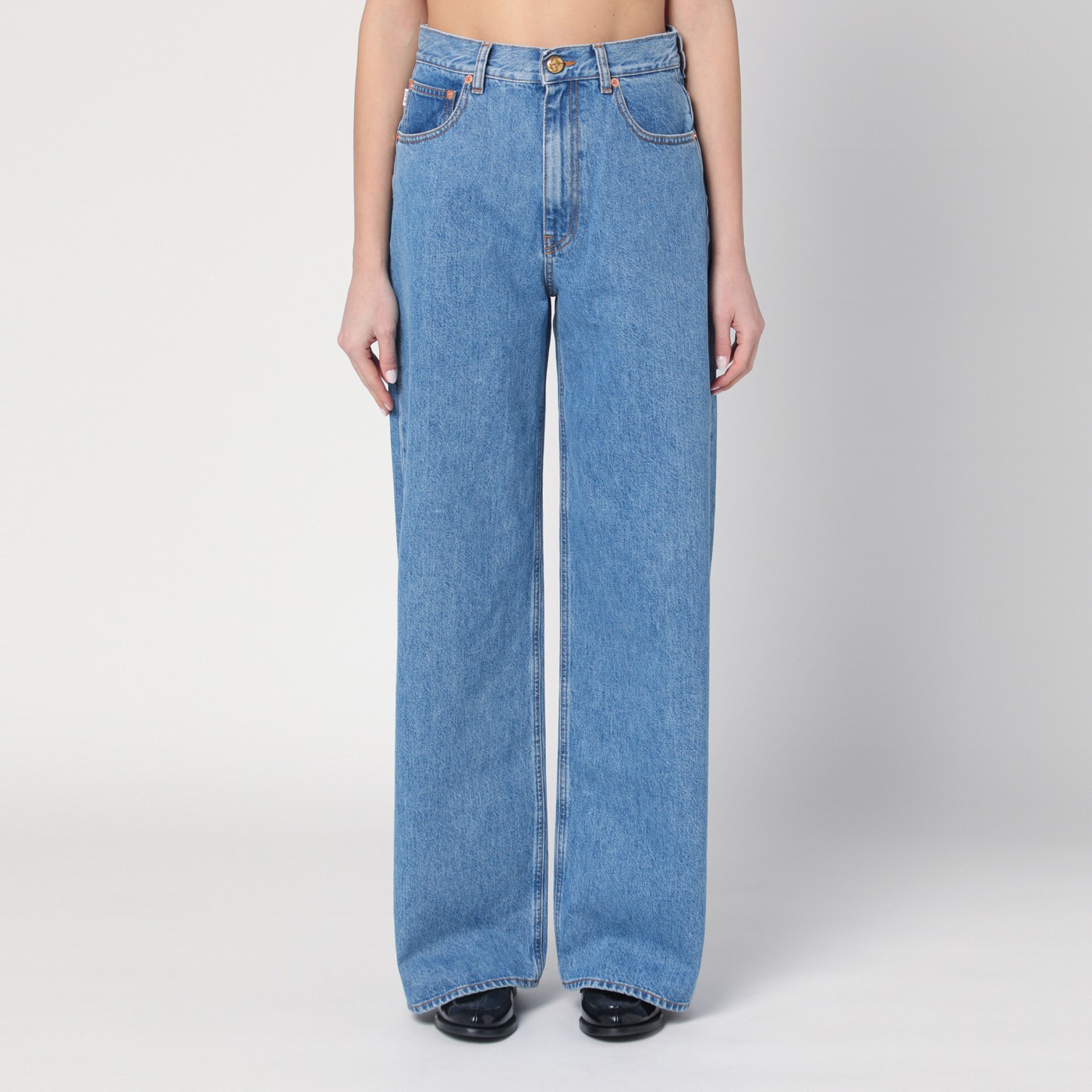 Blazé Milano Jeans ampio Java blu chiaro | TheDoubleF
