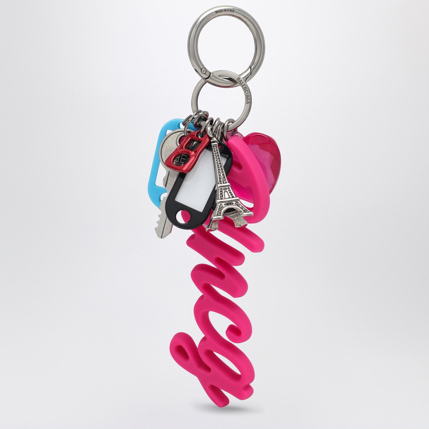 Balenciaga Hourglass Soft Big Keychain Souvenirs pink | TheDoubleF