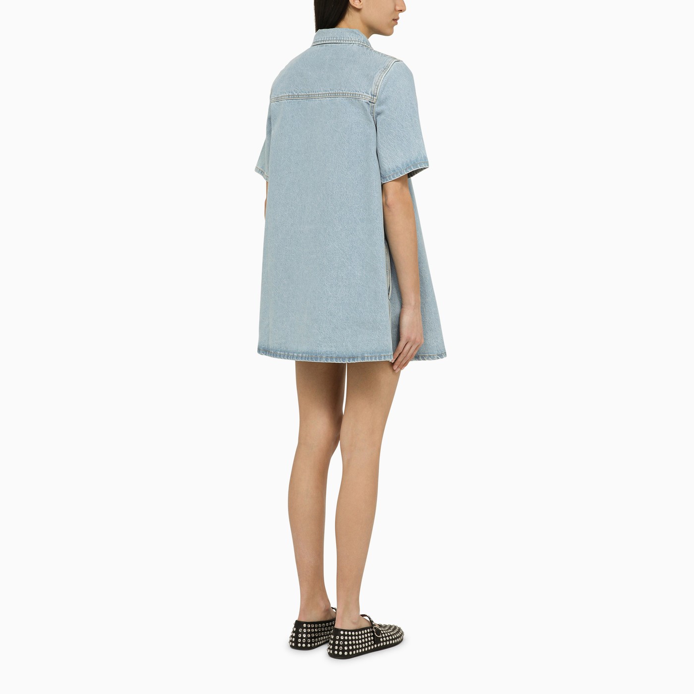 GANNI Light blue denim mini dress | TheDoubleF