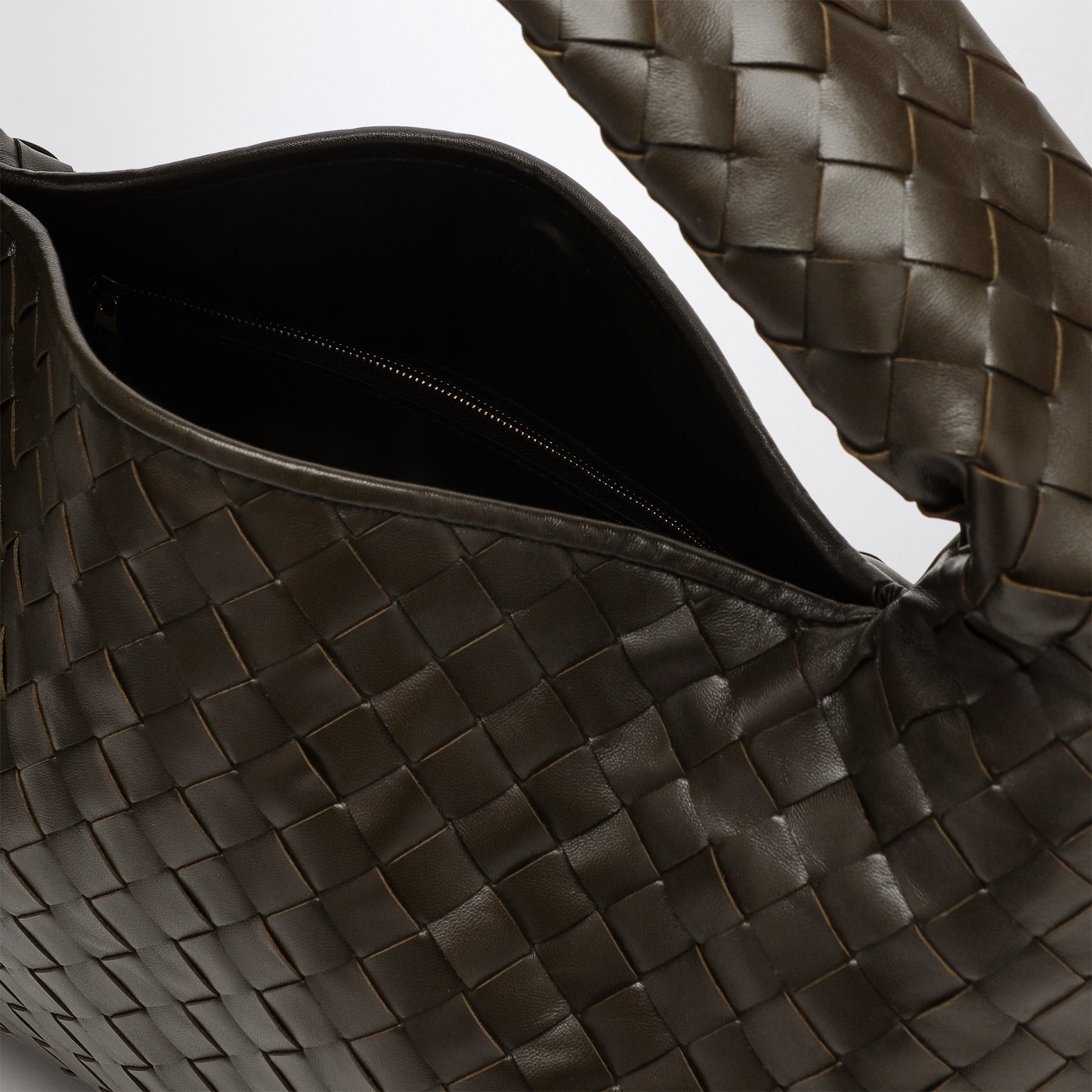 Bottega Veneta Hop shoulder bag small khaki | TheDoubleF