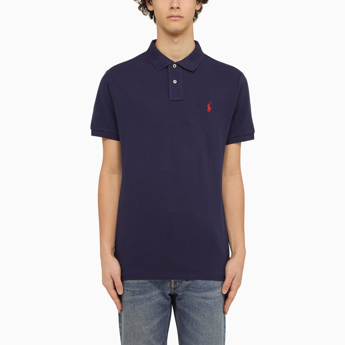 Polo Ralph Lauren Polo newport marine en piqué avec logo | TheDoubleF
