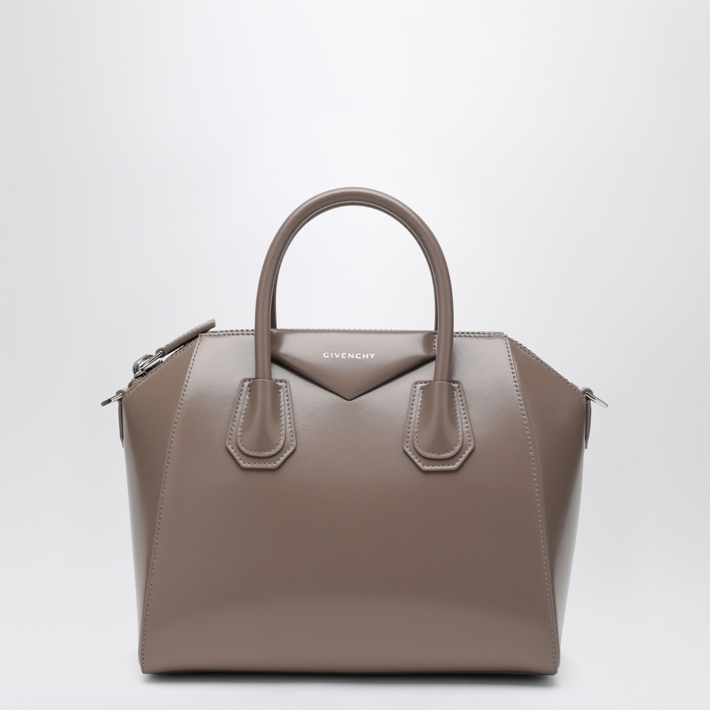 Givenchy Small Antigona bag in taupe leather | TheDoubleF
