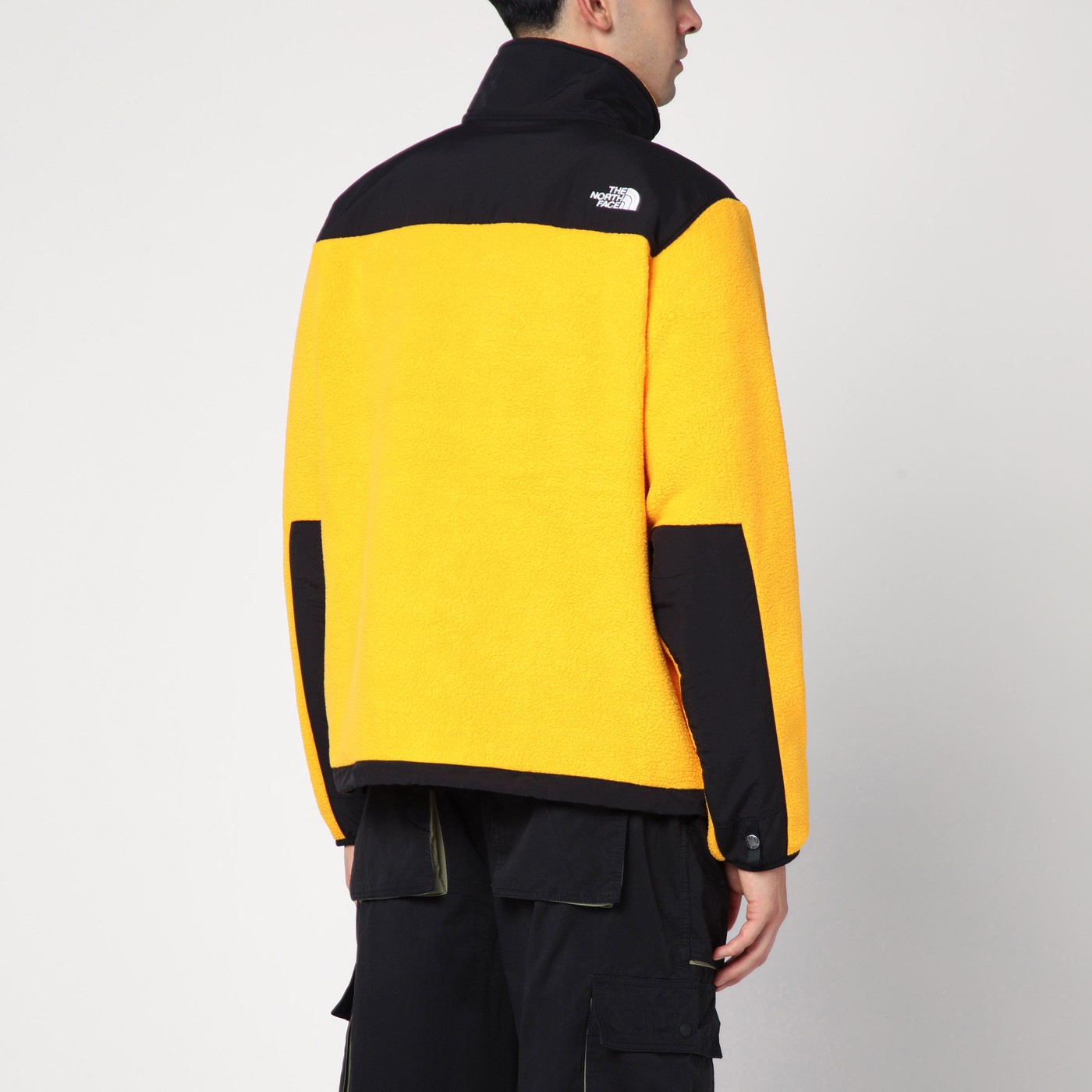 The North Face Retro Denali black/yellow jacket | TheDoubleF