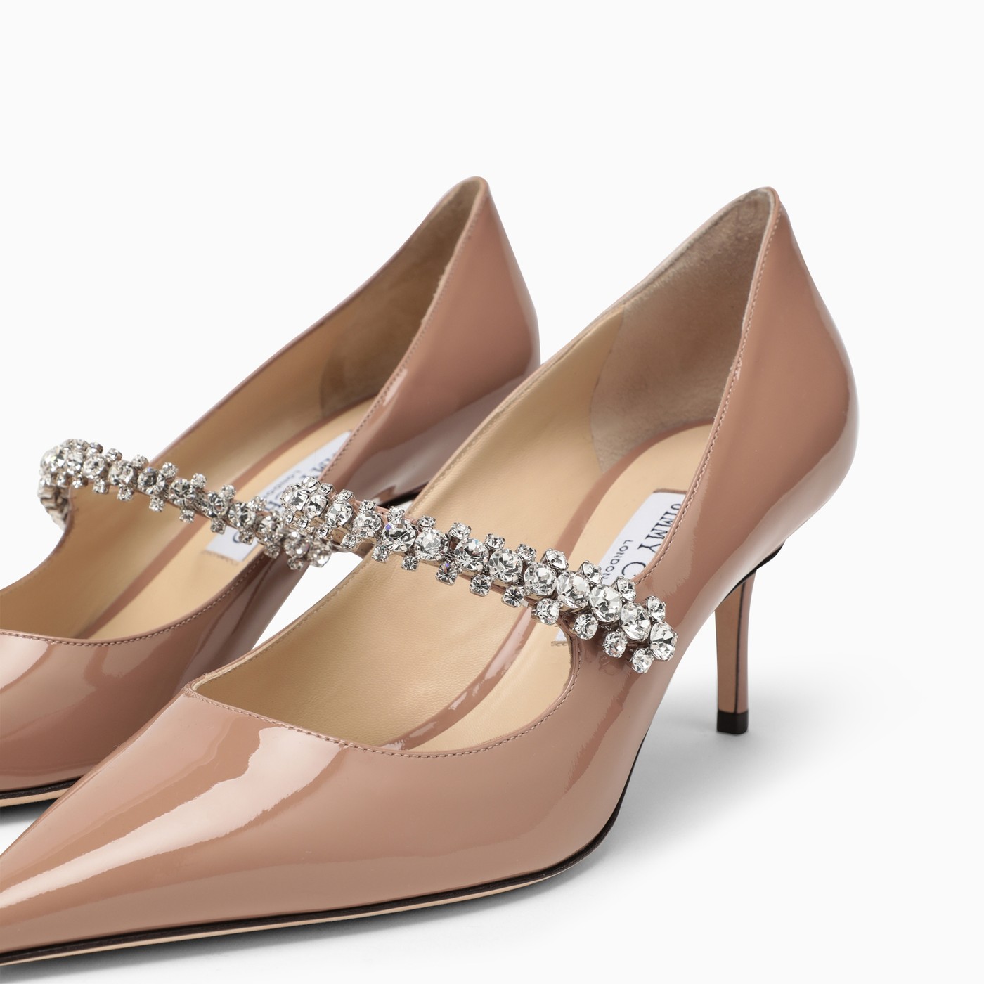Jimmy Choo Bing Pump 65 Pink Patent Leather Pumps Thedoublef