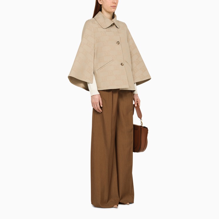 Max Mara Beige wool cape | TheDoubleF