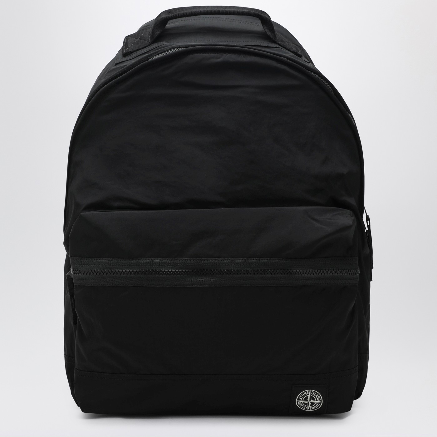 Stone Island Schwarzer Nylon-Metal Rucksack | TheDoubleF