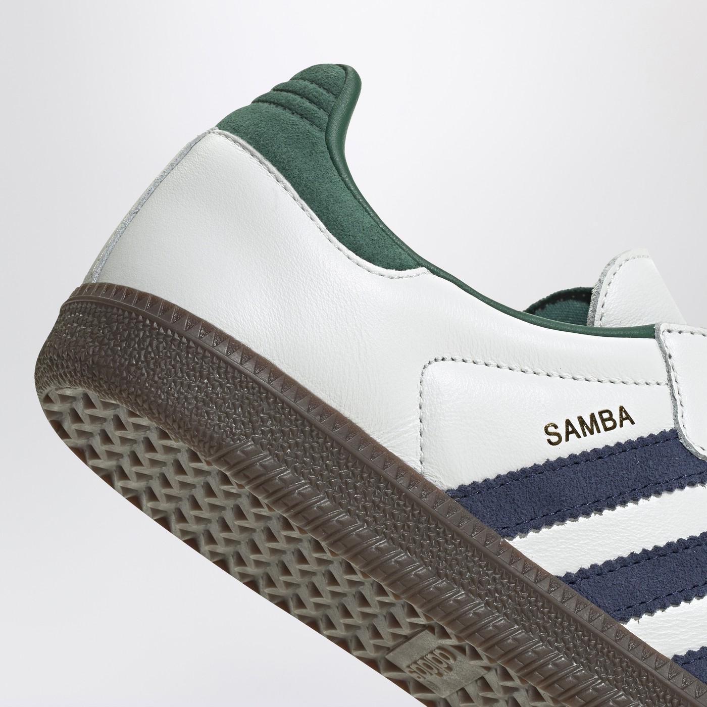 adidas Originals Samba OG white/green/blue sneaker | TheDoubleF