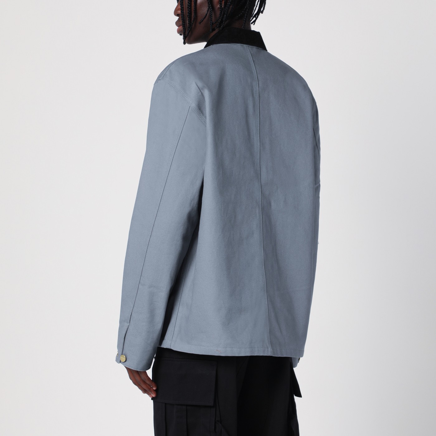 Carhartt WIP Michigan Coat dove grey/black | TheDoubleF