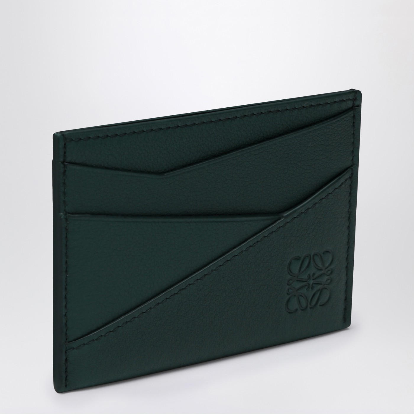Loewe Puzzle green calfskin card case | TheDoubleF
