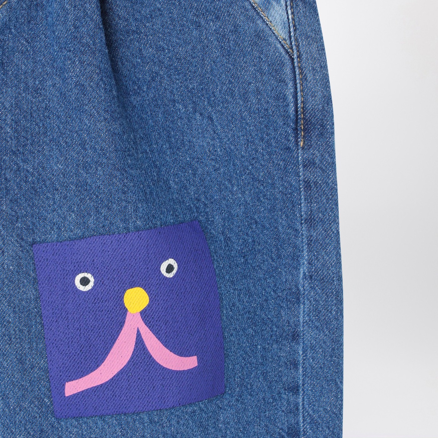 Bobo Choses Blue jeans Funny Face | TheDoubleF