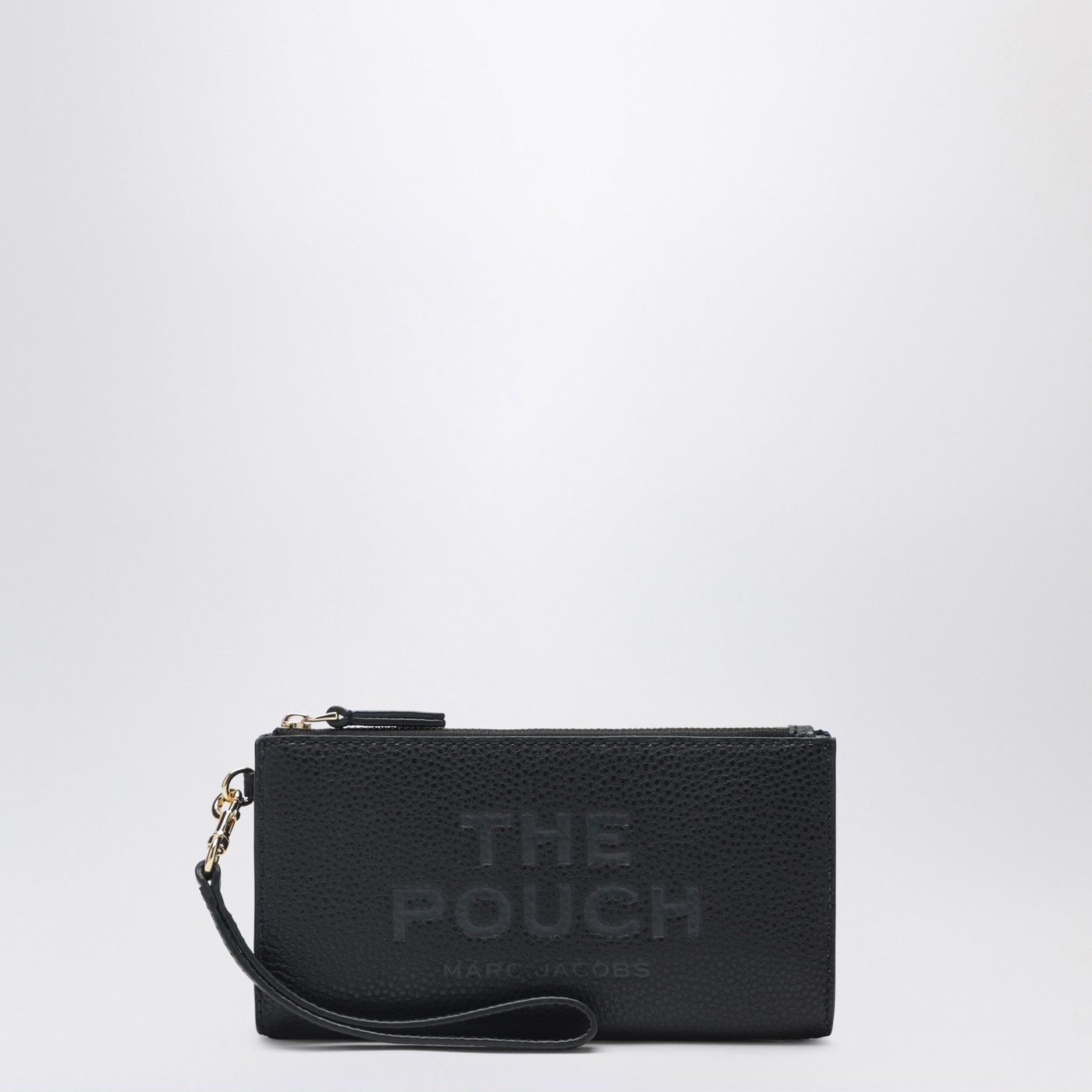 Marc Jacobs The Pouch black grained leather bag | TheDoubleF