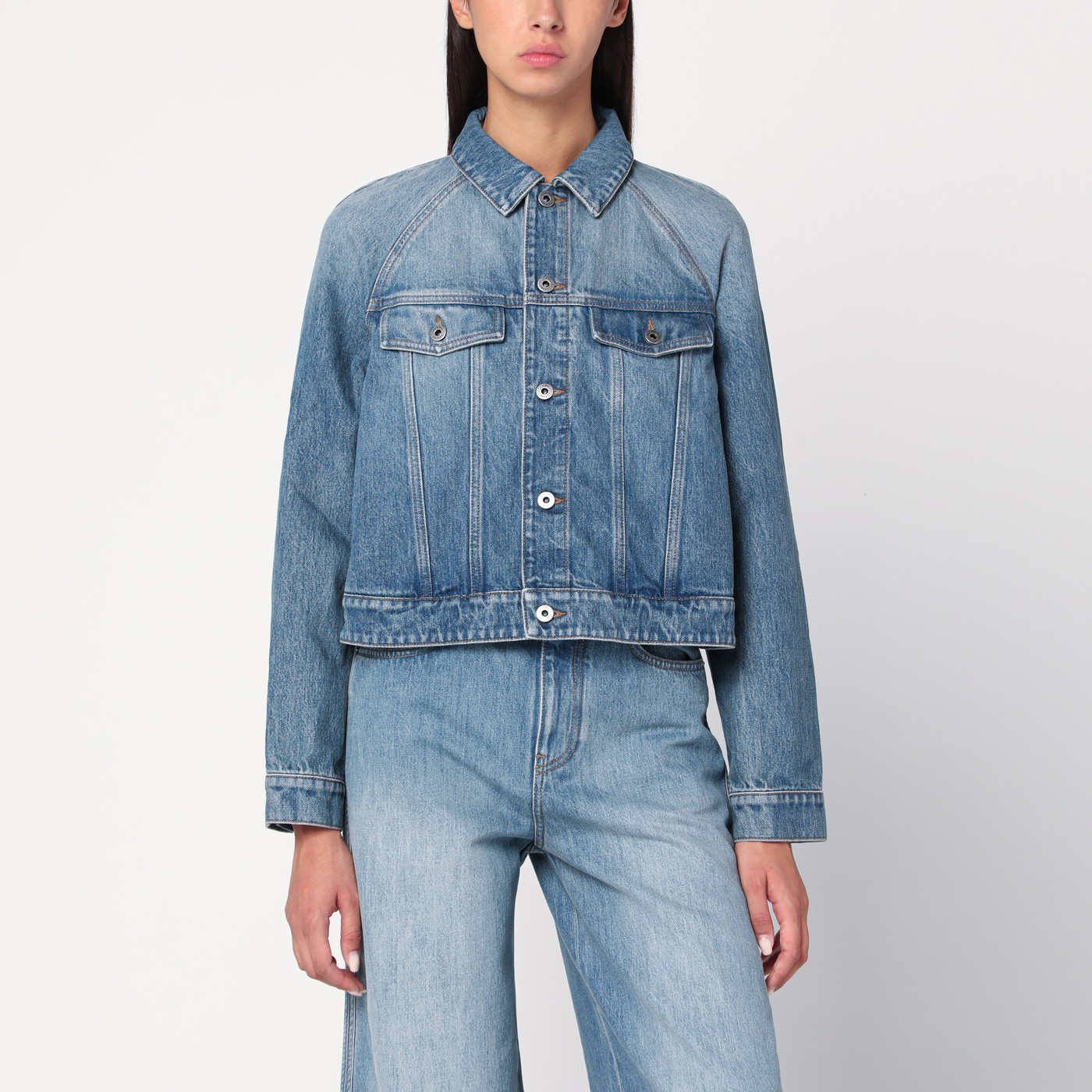 Loewe A-line denim jacket | TheDoubleF