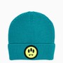 Barrow Emerald green beanie with logo patch | TheDoubleF