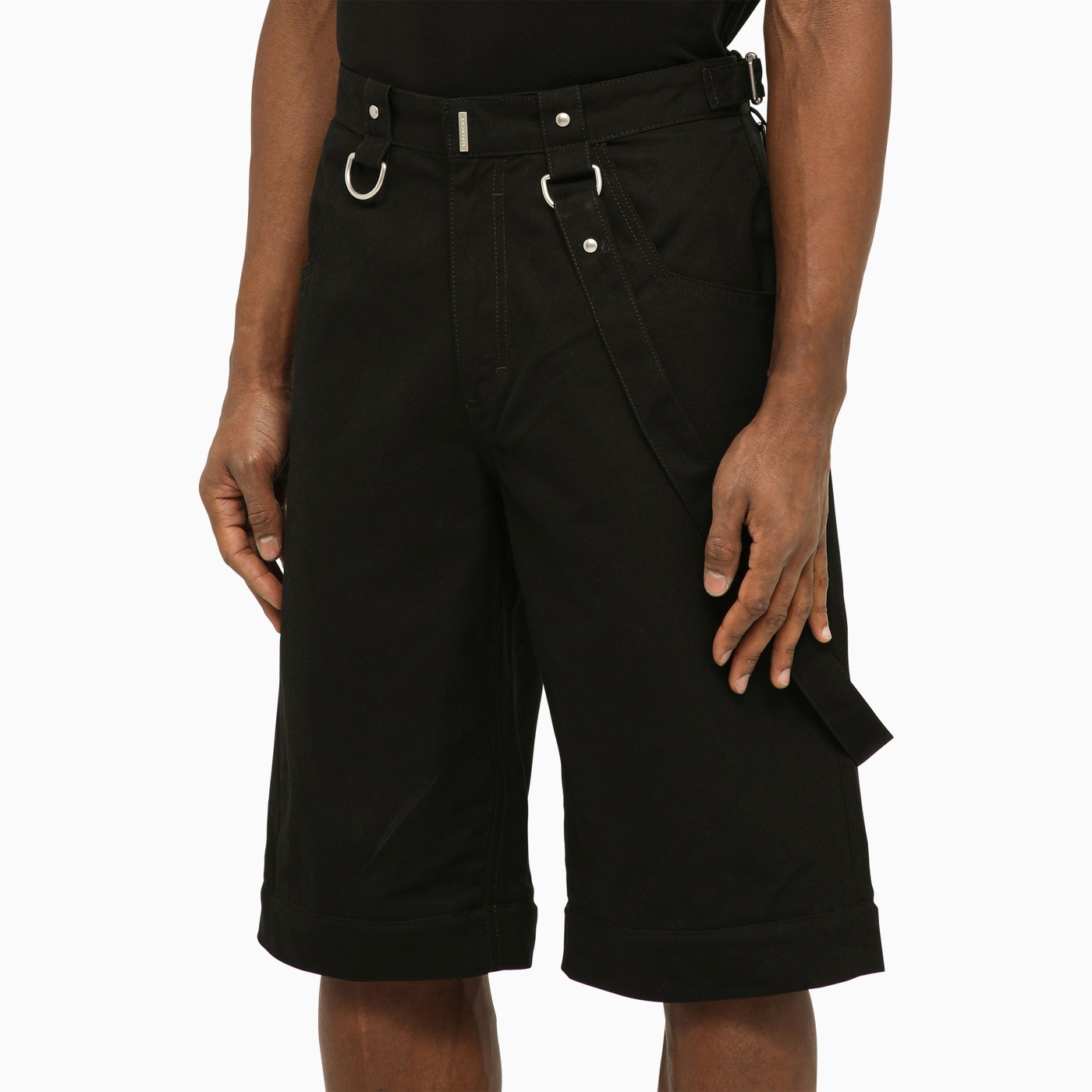 Givenchy Black trousers with removable bottoms | TheDoubleF