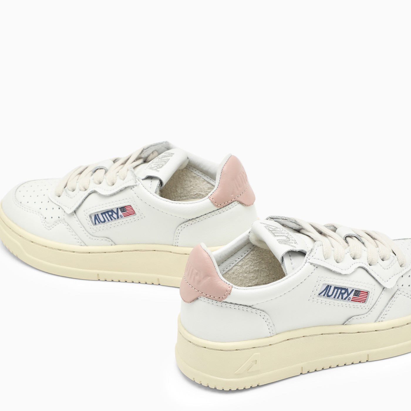 AUTRY Medalist white/pink pow trainer | TheDoubleF