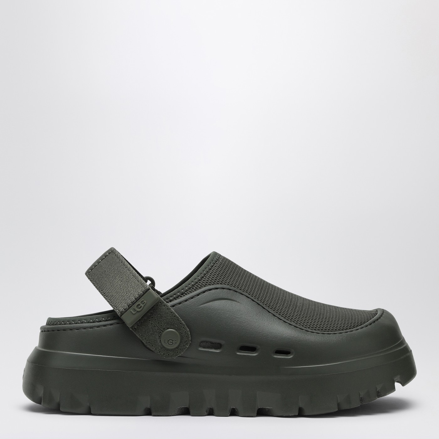 UGG PeakMod sabots in Woodland Green | TheDoubleF