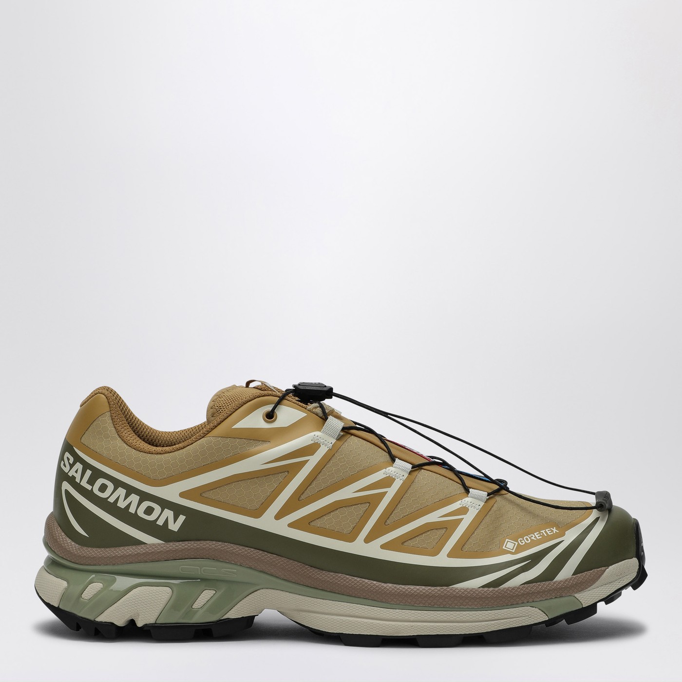 Salomon Low Sneaker XT-6 mustard/kaki/pink | TheDoubleF