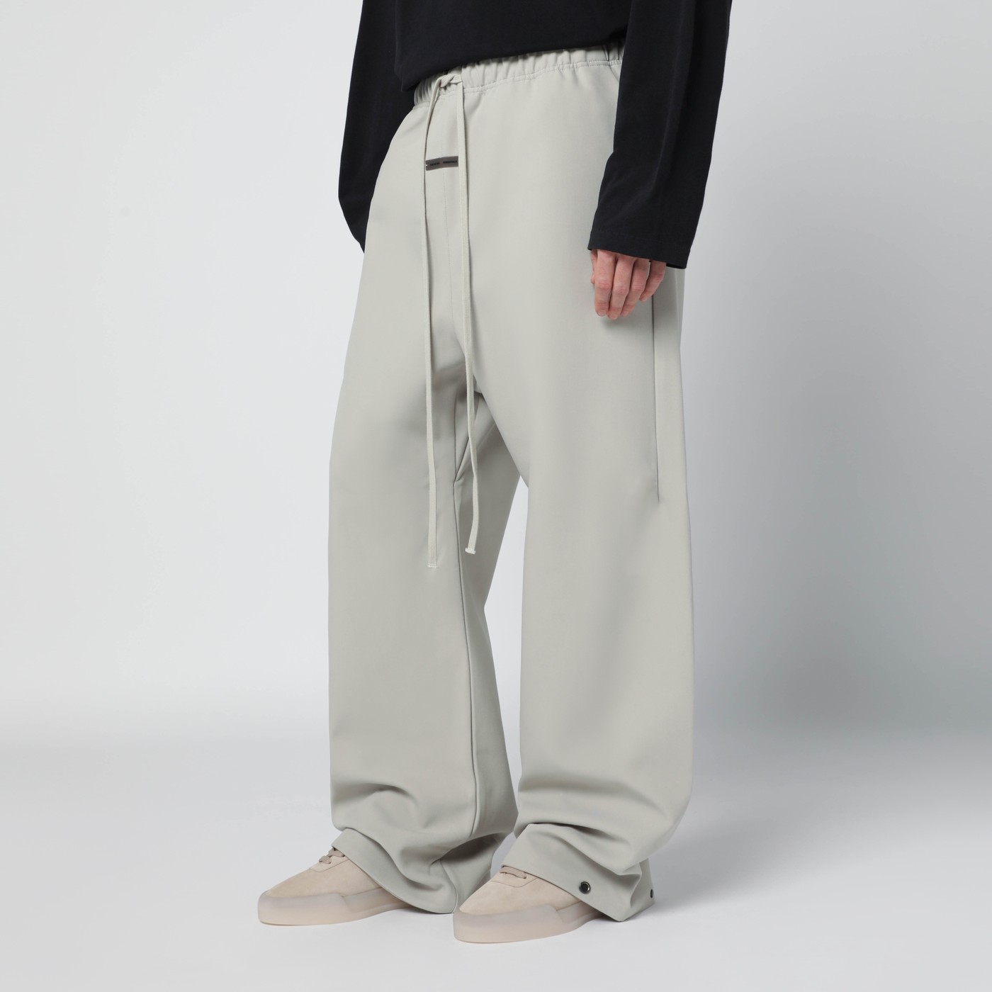 Fear of God Essentials Grey Bonded jogging pants | TheDoubleF